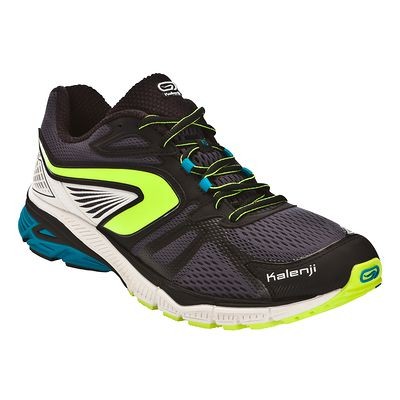 Chaussures running homme Kiprun LD Pronation noire 1 - Le Footballeur